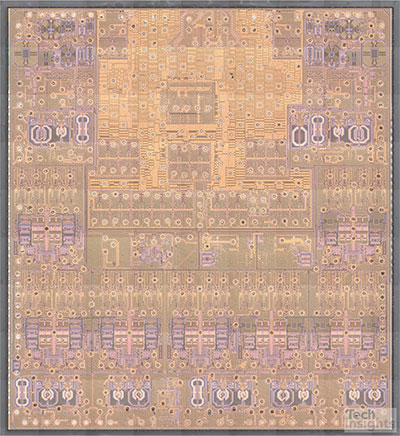 Qualcomm SDR8150 RF Transceiver Basic Floorplan Analysis | TechInsights