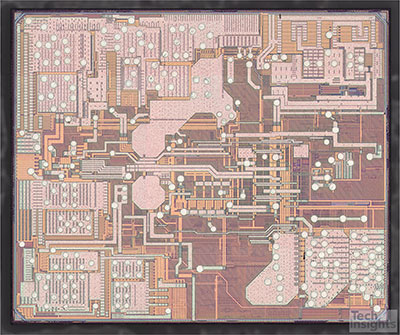 Qualcomm QET5100 Envelope Tracker Basic Floorplan Analysis | TechInsights