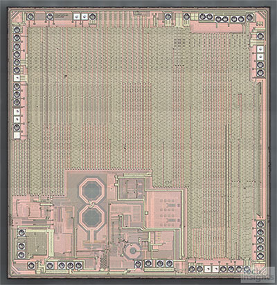 Silicon Labs EFR32BG22C224 Bluetooth 5.2 SoC Basic Floorplan Analysis ...