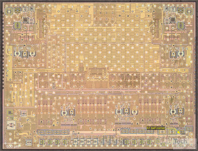 Qualcomm SDR735 RF Transceiver Basic Floorplan Analysis | TechInsights