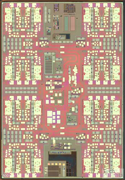 Samsung PHOBOS mmWave Transceiver (CPE) Floorplan Analysis | TechInsights