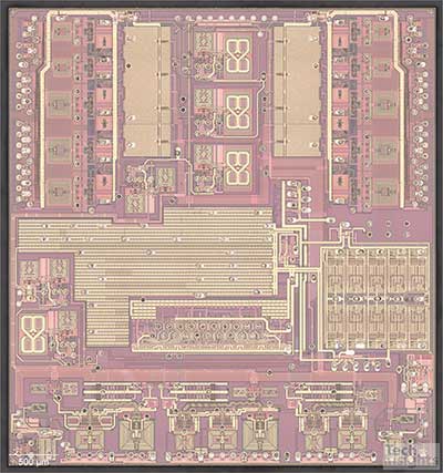 Unisoc UMT9620 5G RF Transceiver Basic Floorplan Analysis | TechInsights